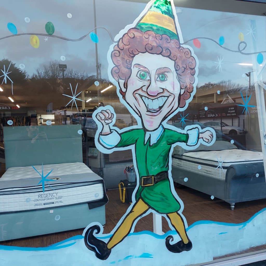 Window Illustrations & Decorations | Funky Doodles, Belfast, Northern ...